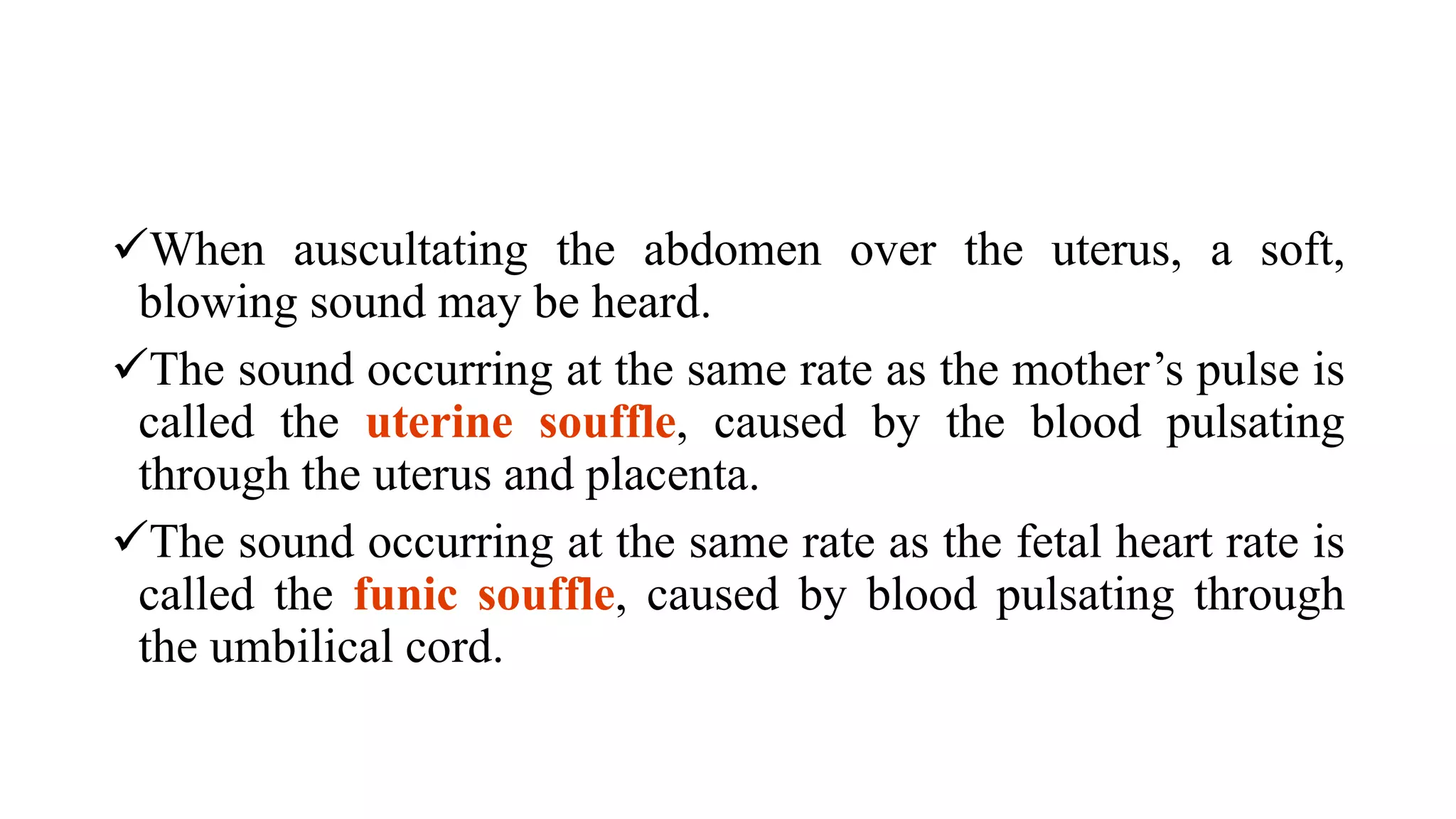Normal pregnancy notes | PPTX