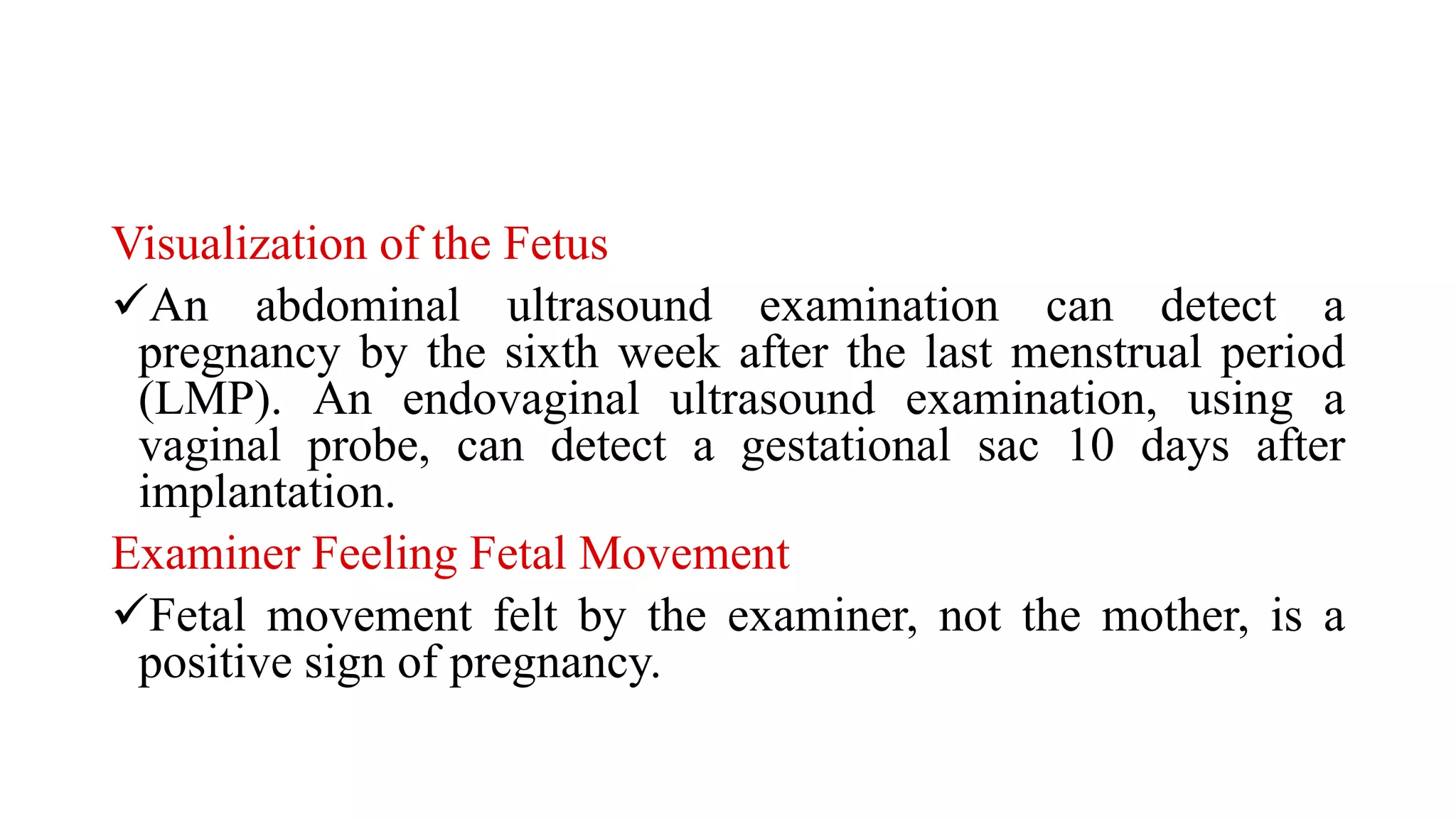 Normal pregnancy notes | PPTX