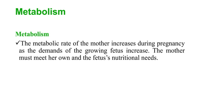 Normal pregnancy notes | PPTX | Pregnancy | Reproductive Health