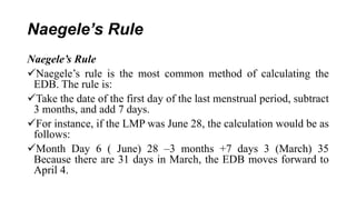 Normal pregnancy notes | PPT
