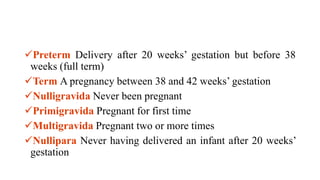 Normal pregnancy notes | PPTX