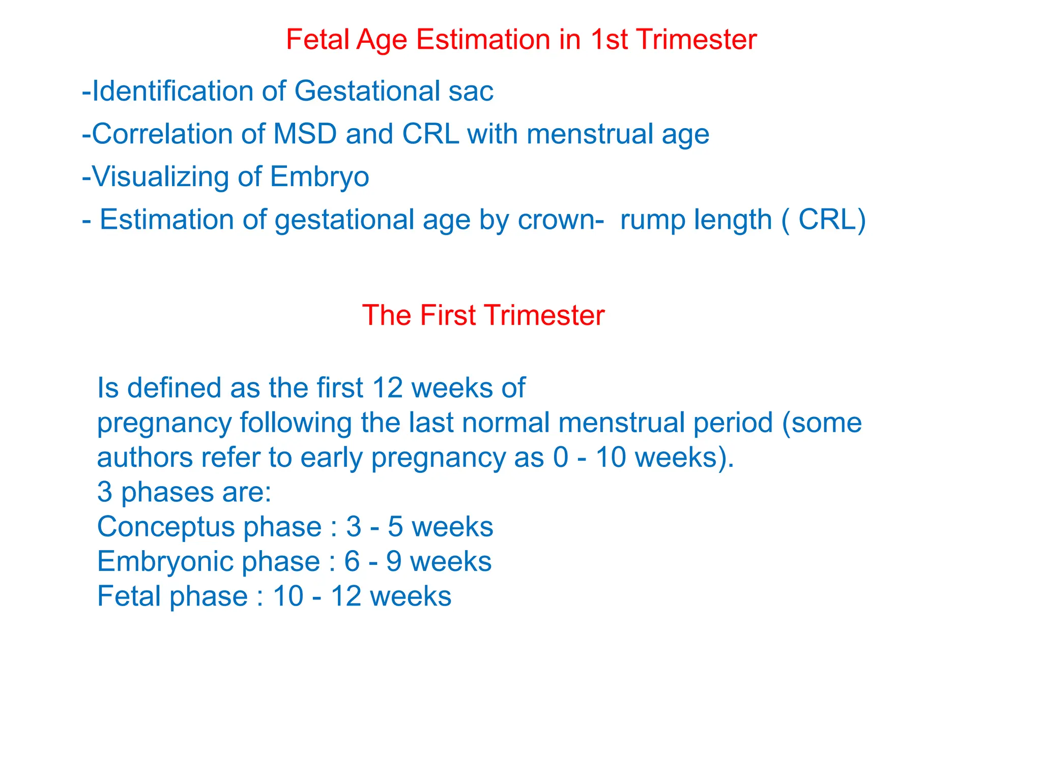 Normal Pregnancy Ultrasound- signs of yearly pregnancy , 2 and 3 ...