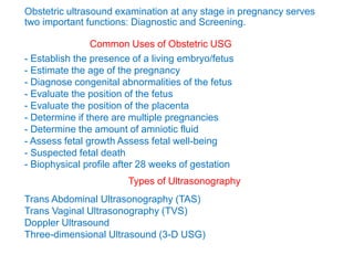 Normal Pregnancy Ultrasound- signs of yearly pregnancy , 2 and 3 ...