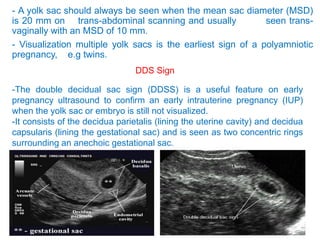 Normal Pregnancy Ultrasound- signs of yearly pregnancy , 2 and 3 ...