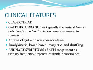 Normal pressure hydrocephalus | PPTX