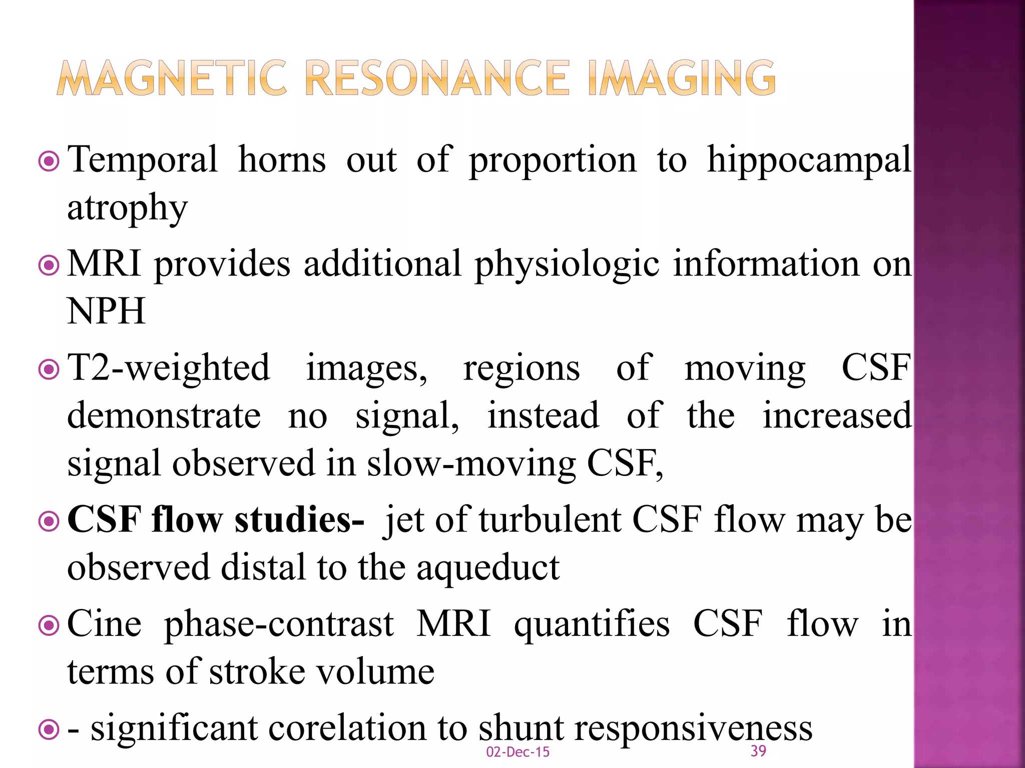 Normal pressure hydrocephalus | PPTX