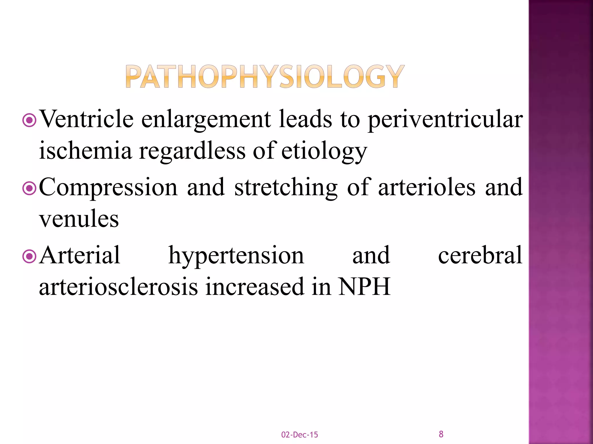 Normal pressure hydrocephalus | PPTX