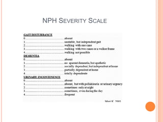 Normal Pressure Hydrocephalus | PPTX