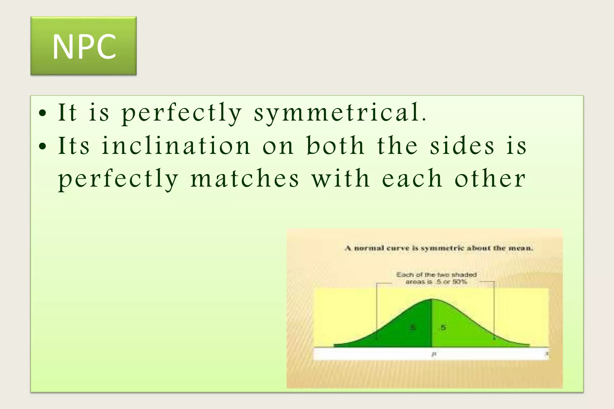 Normal Probability Curve by Dr. Neha Deo | PPTX