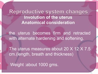 Normal puerperium | PPTX
