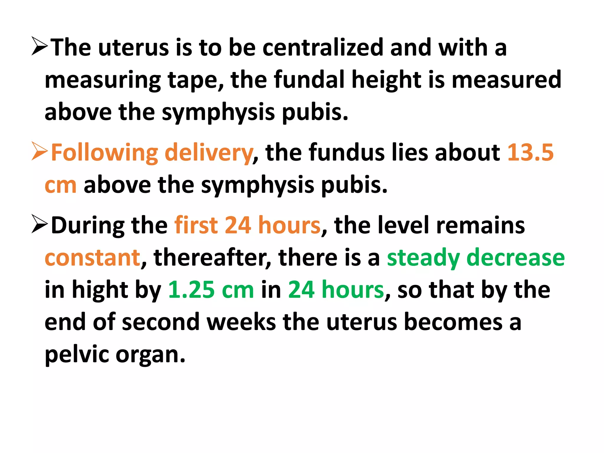 Normal puerperium | PPTX