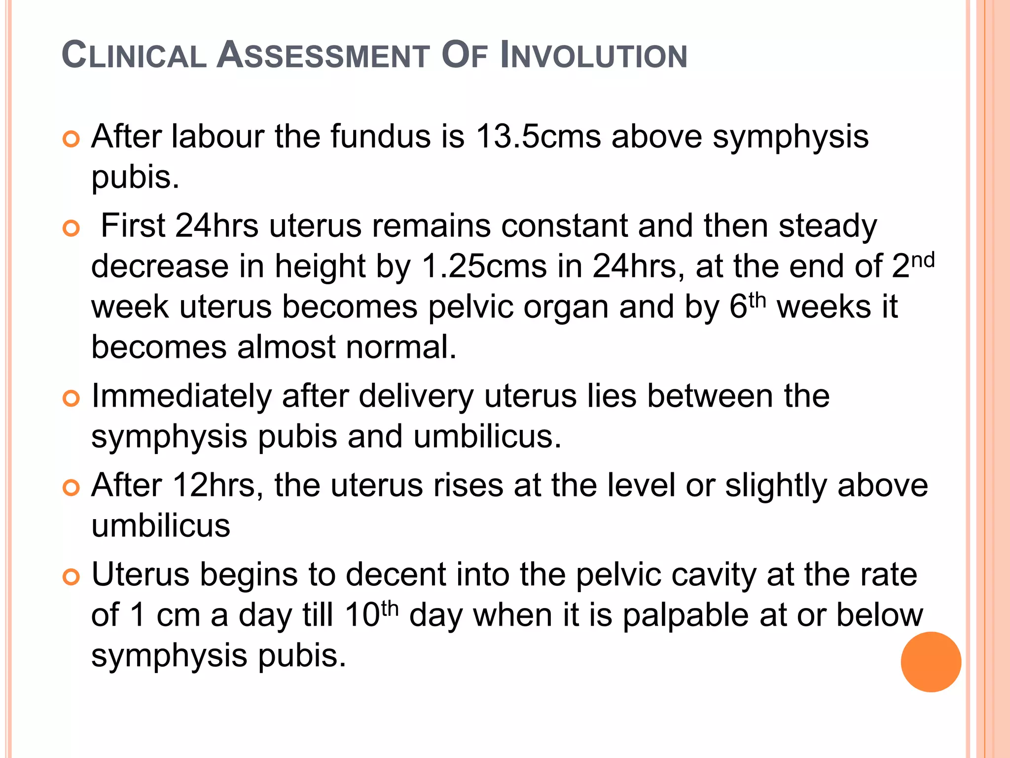 Normal puerperium | PPTX