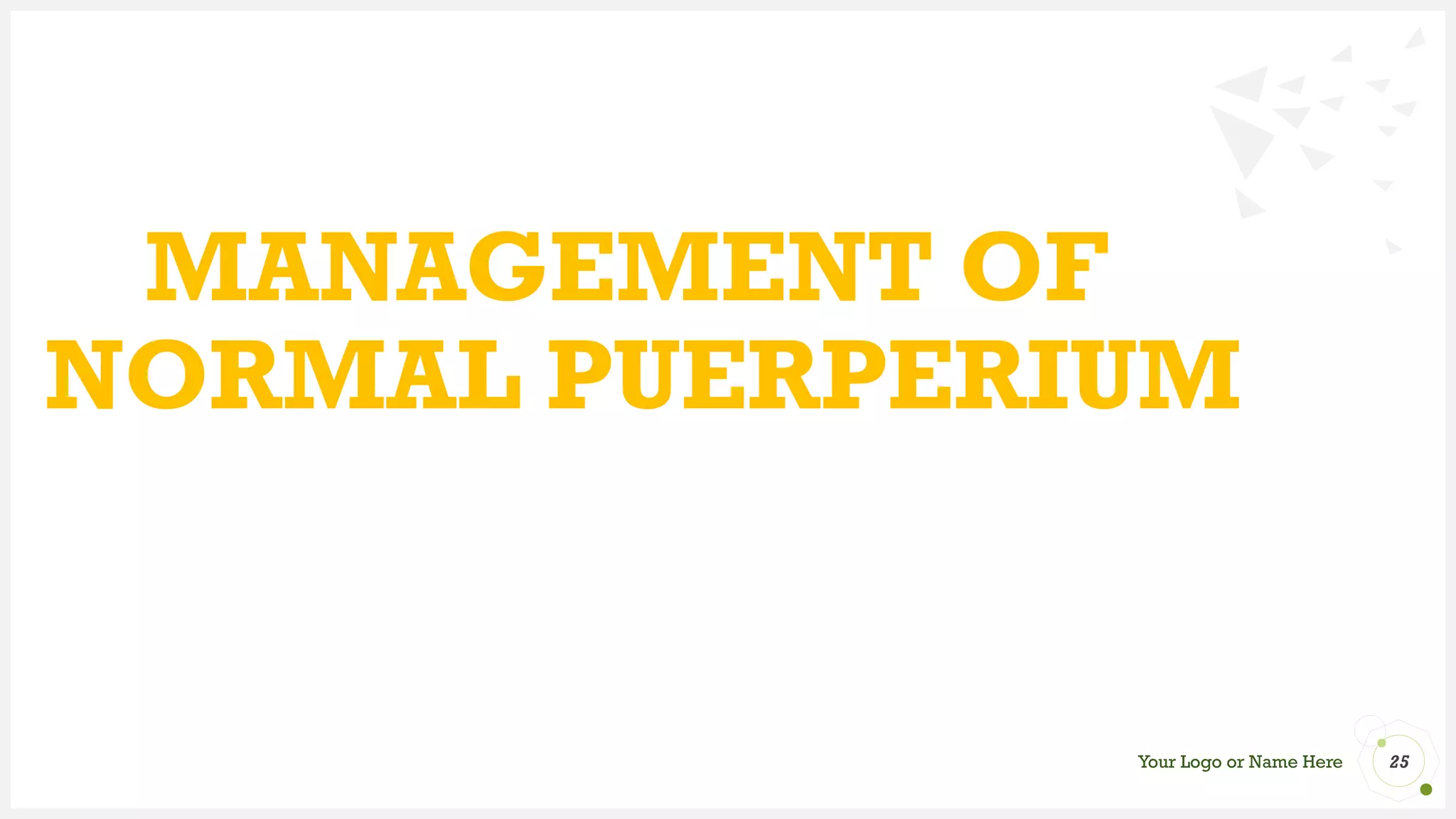 Normal puerperium | PDF