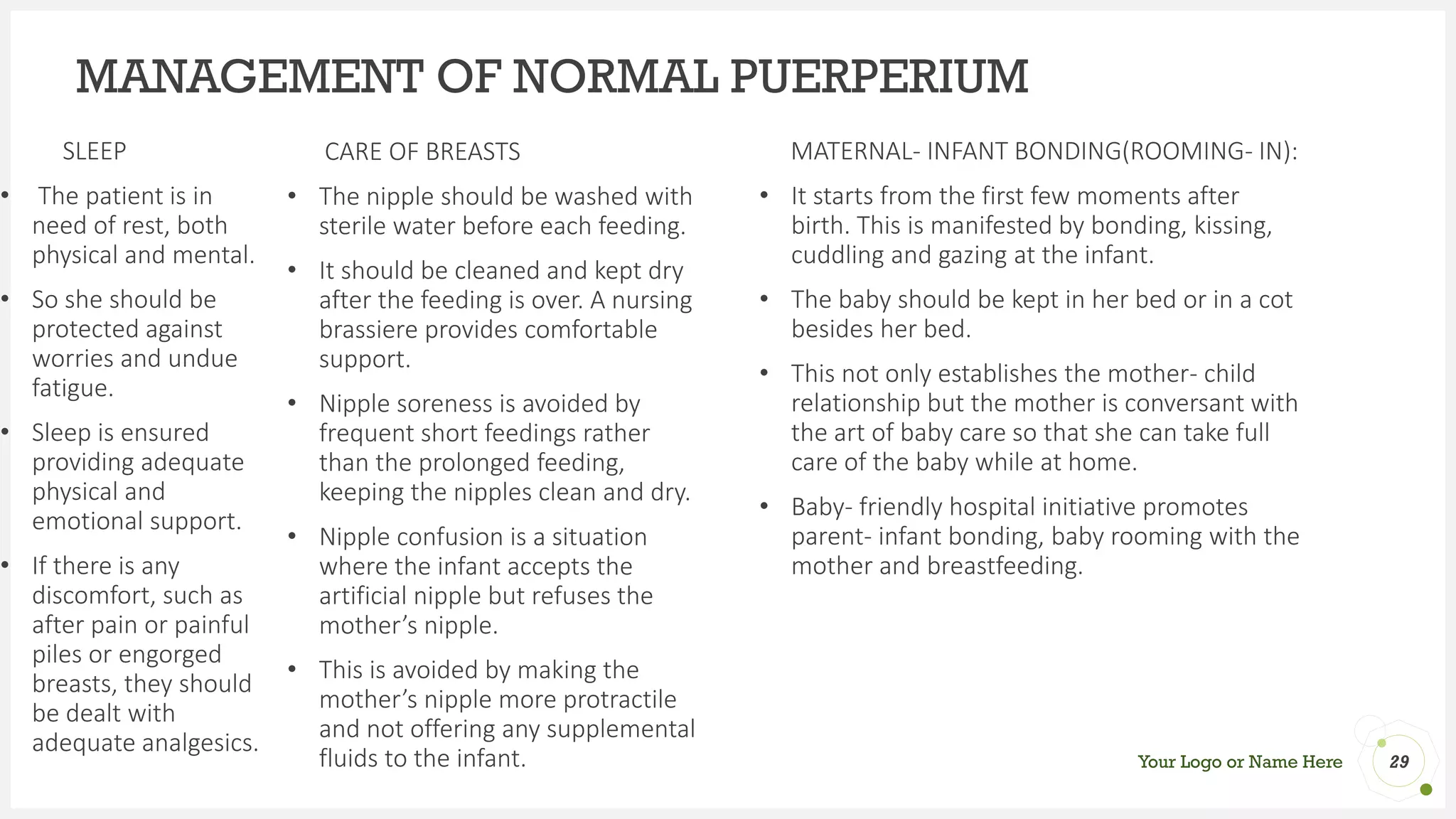 Normal puerperium | PDF