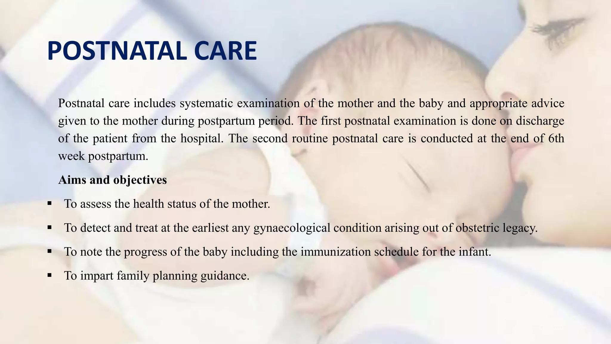 Normal puerperium - Obstetrical and Gynecological Nursing | PPTX