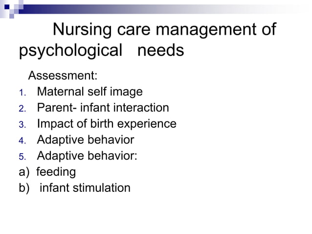 Obg nursing - Puerperium and its management | PPT | Pregnancy ...