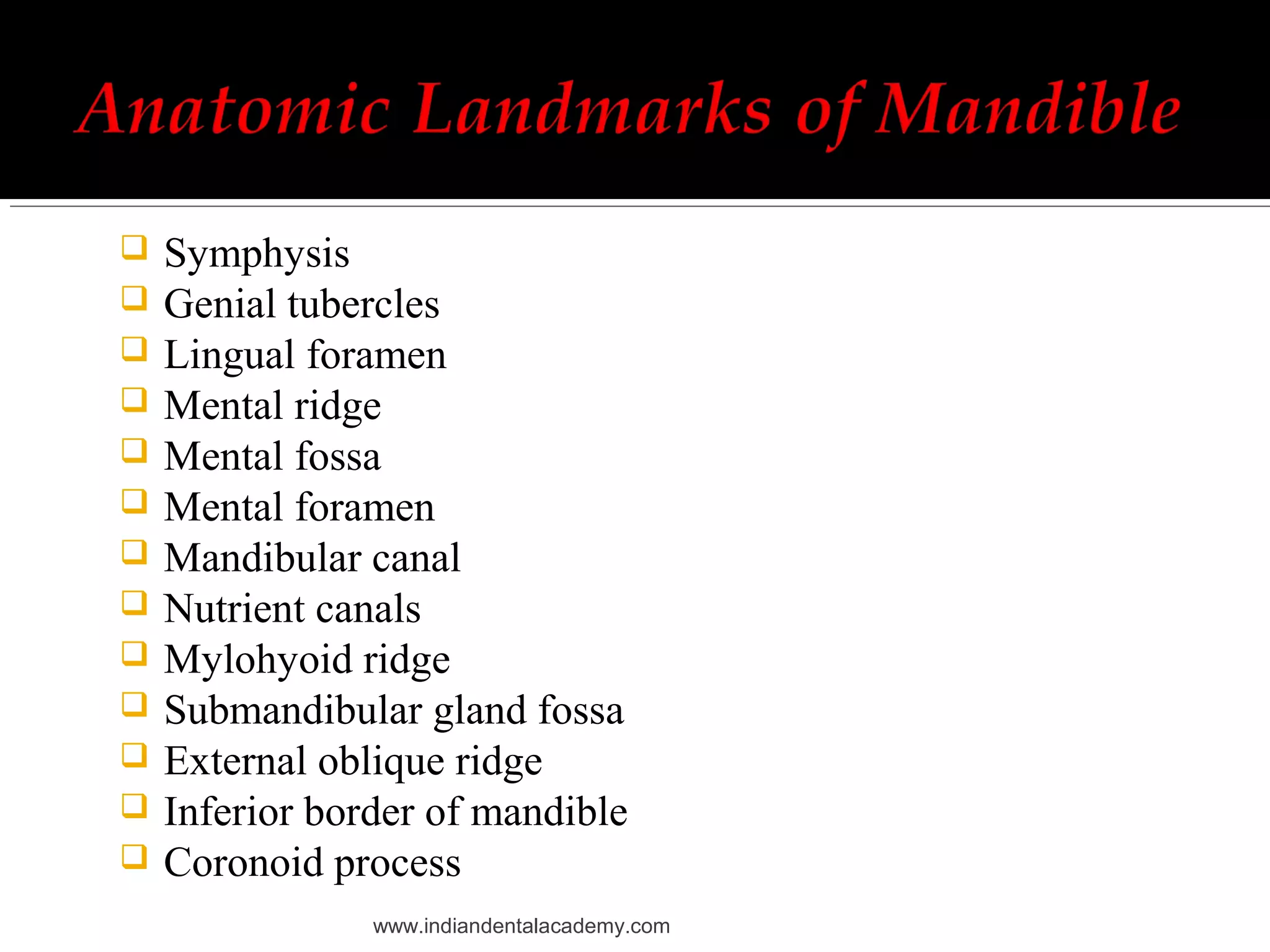 Normal radiographic anatomical landmarks / dental courses | PPT