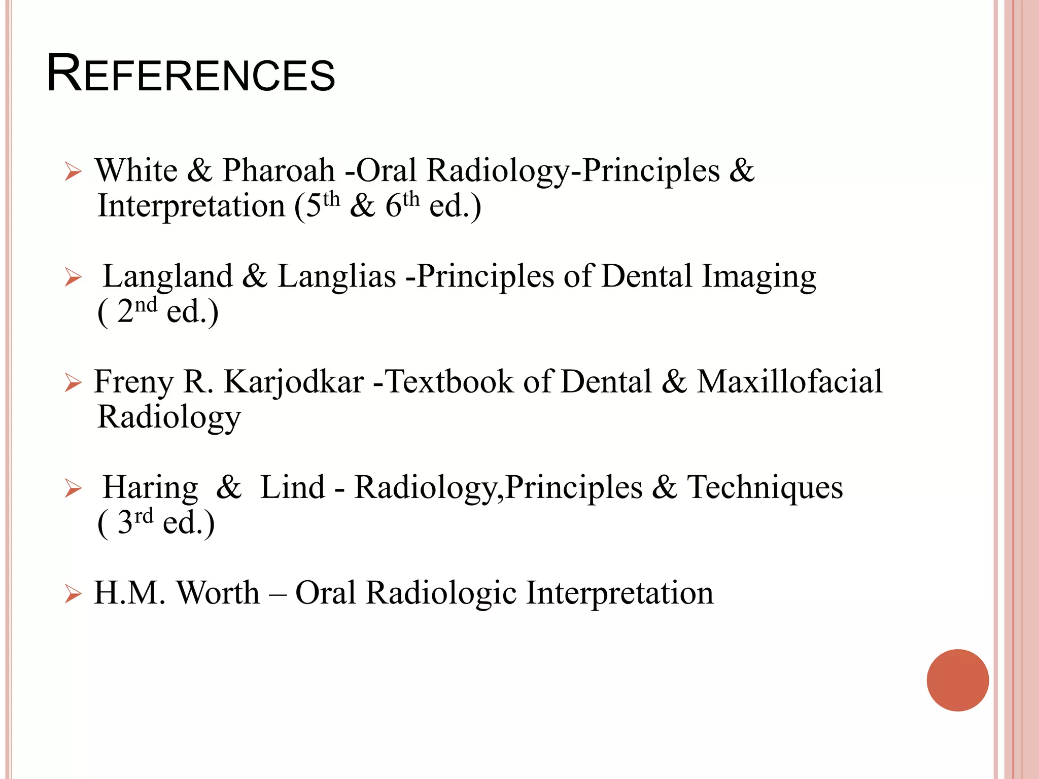 Normal radiographic anatomy | PPTX