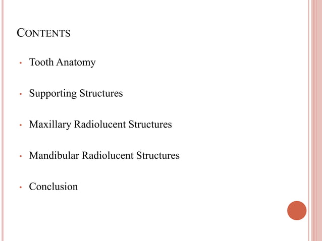 Normal radiographic anatomy | PPT