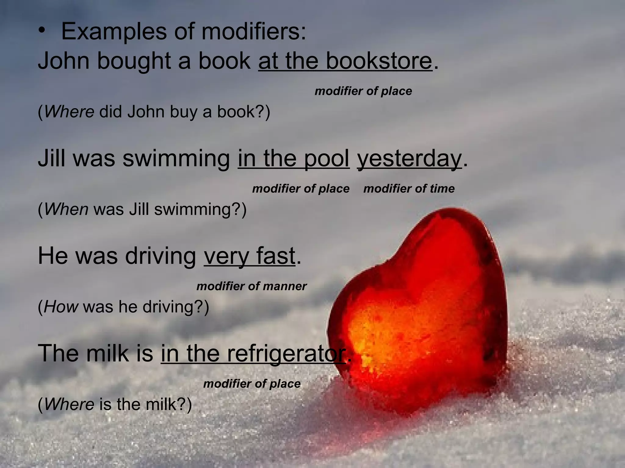 Normal sentence pattern in english | PPT