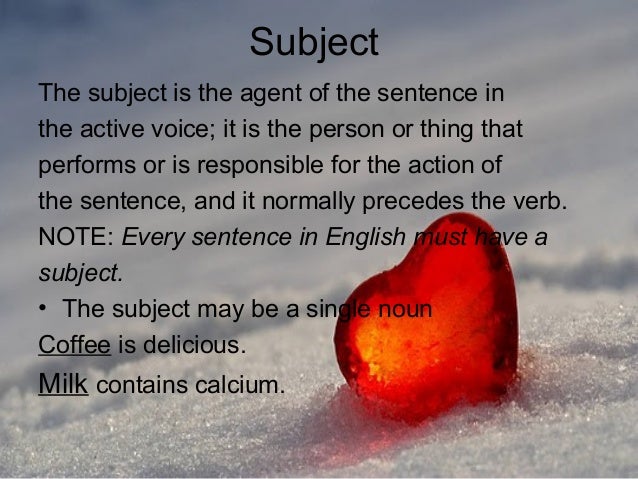 Normal sentence pattern in english