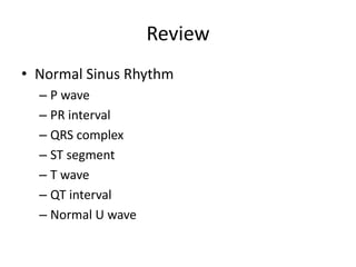Normal sinus rhythm | PPTX