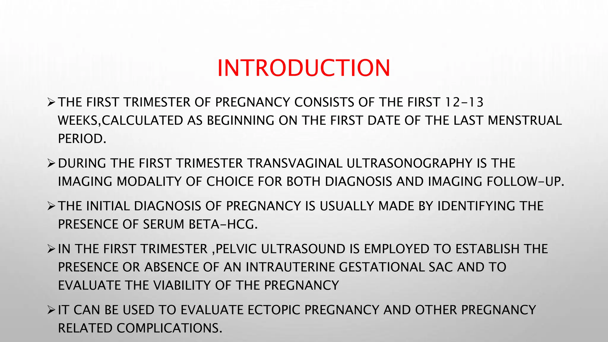 NORMAL SONOLOGICAL FINDING IN FRIST TRIMESTER.pptx