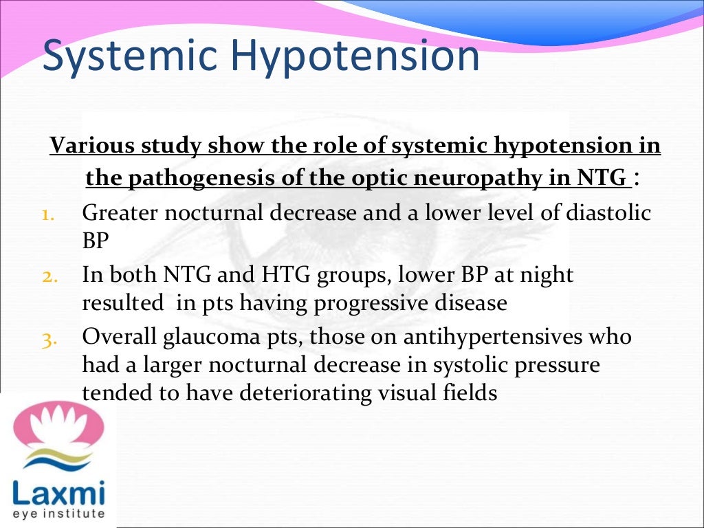 Normal tension glaucoma