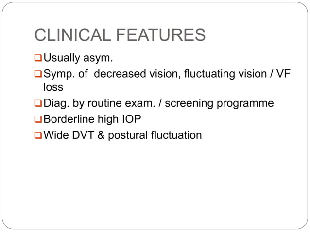 Normal tension glaucoma | PPTX