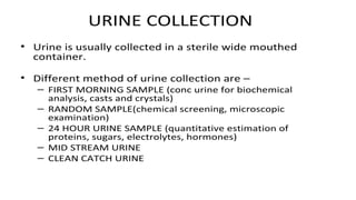 normal urine.pptx | Chemistry | Science
