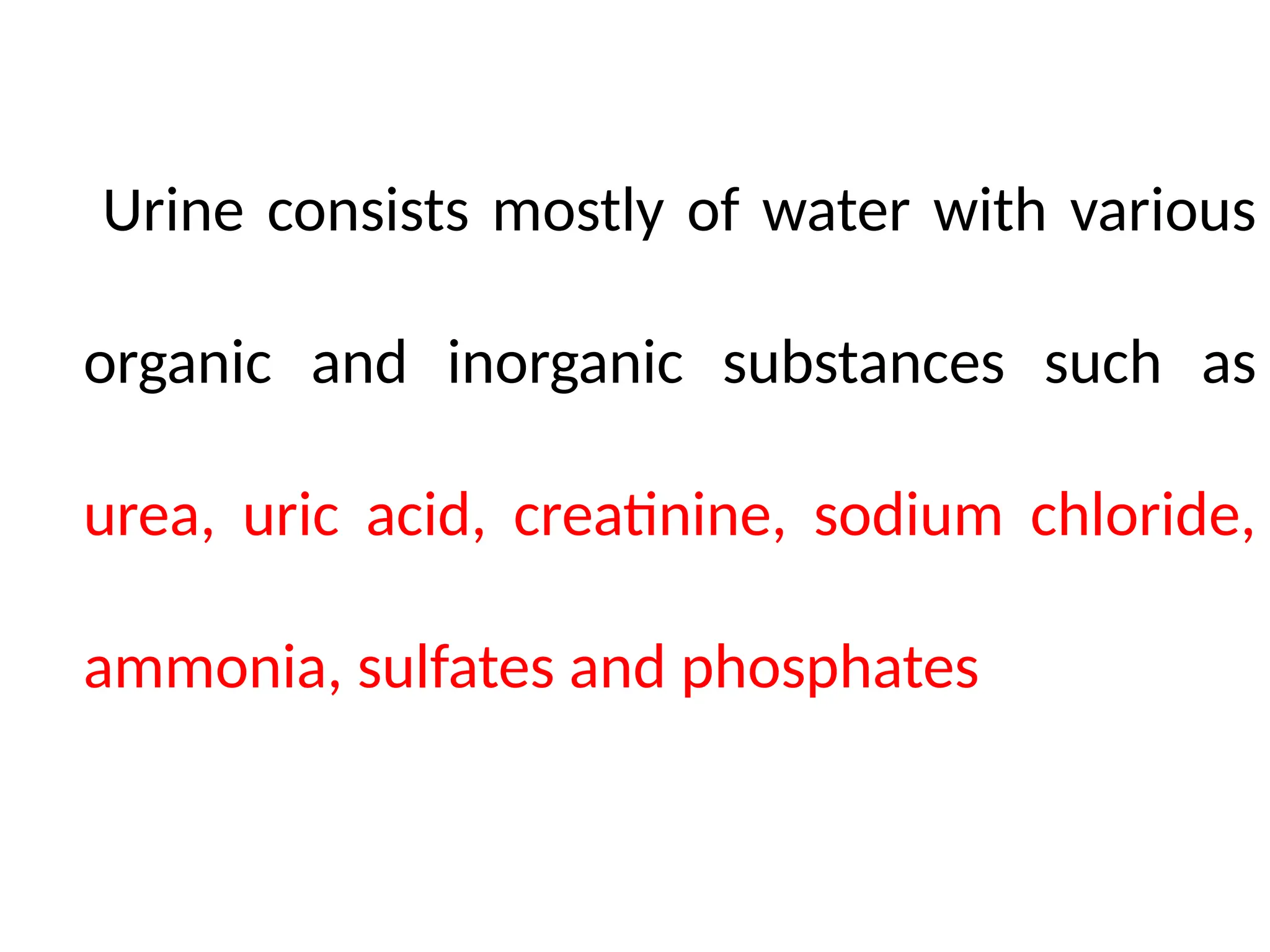 normal urine analysis for biochemistry students | PPTX
