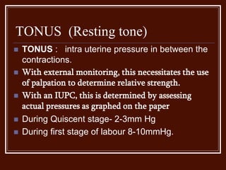 Normal uterine action | PPTX