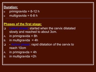 Normal uterine action | PPTX