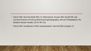 Normal variants.pptx for all EEG changes for ppl | PPTX