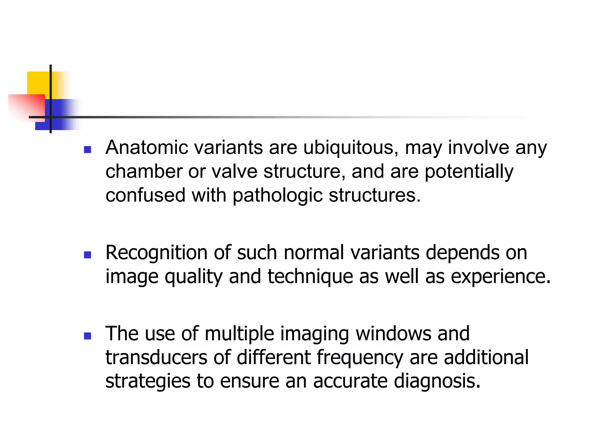 Normal variants of heart structures | PPTX
