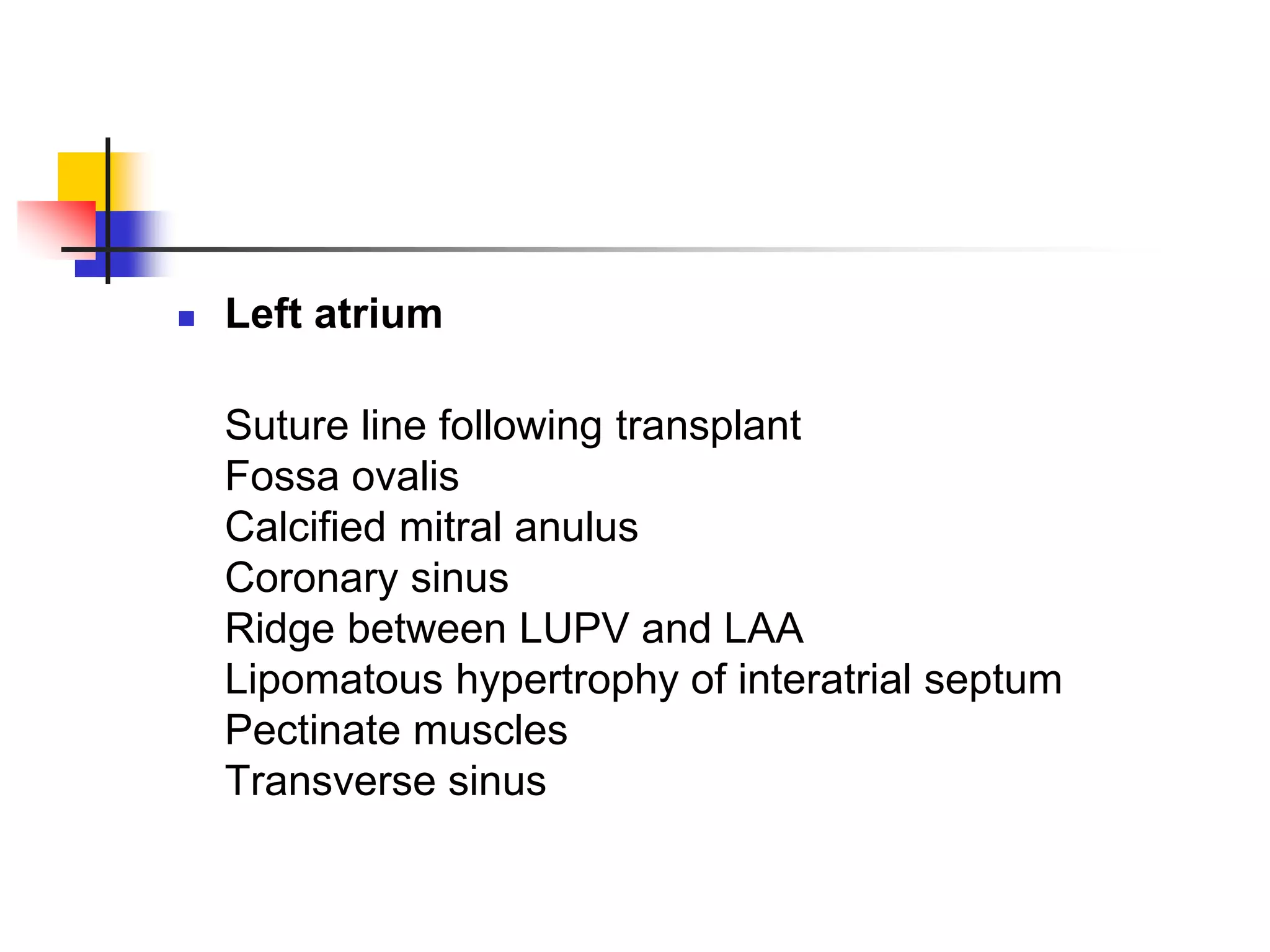 Normal variants of heart structures | PPTX