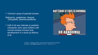 Normal variations in children | PPTX