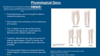 Normal variations in children | PPTX