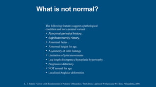 Normal variations in children | PPTX