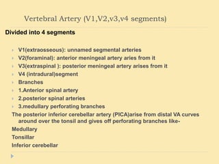 Normal blood supply of brain | PPTX