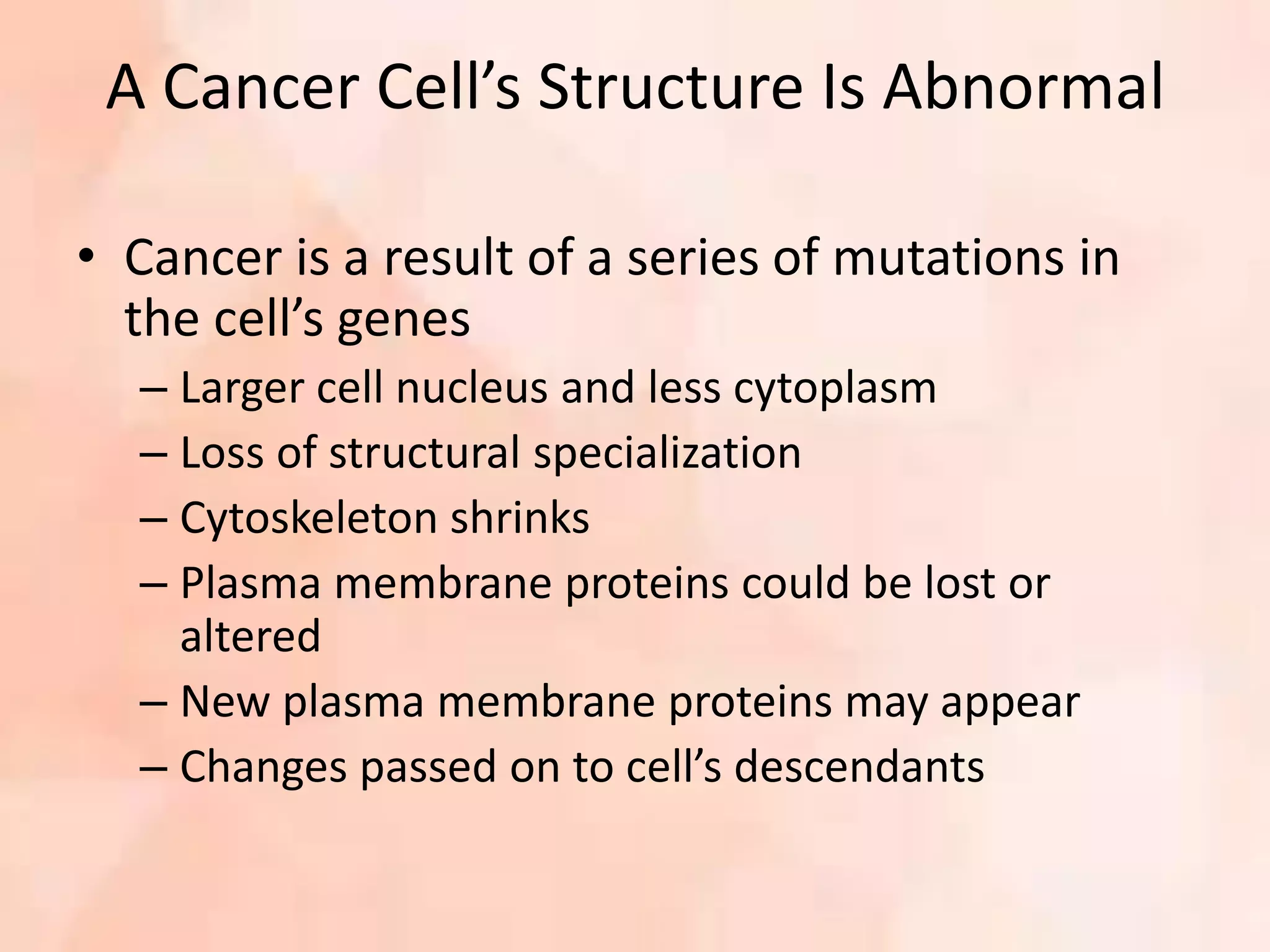 Normal vs cancer -Pooja Murkar | PPT