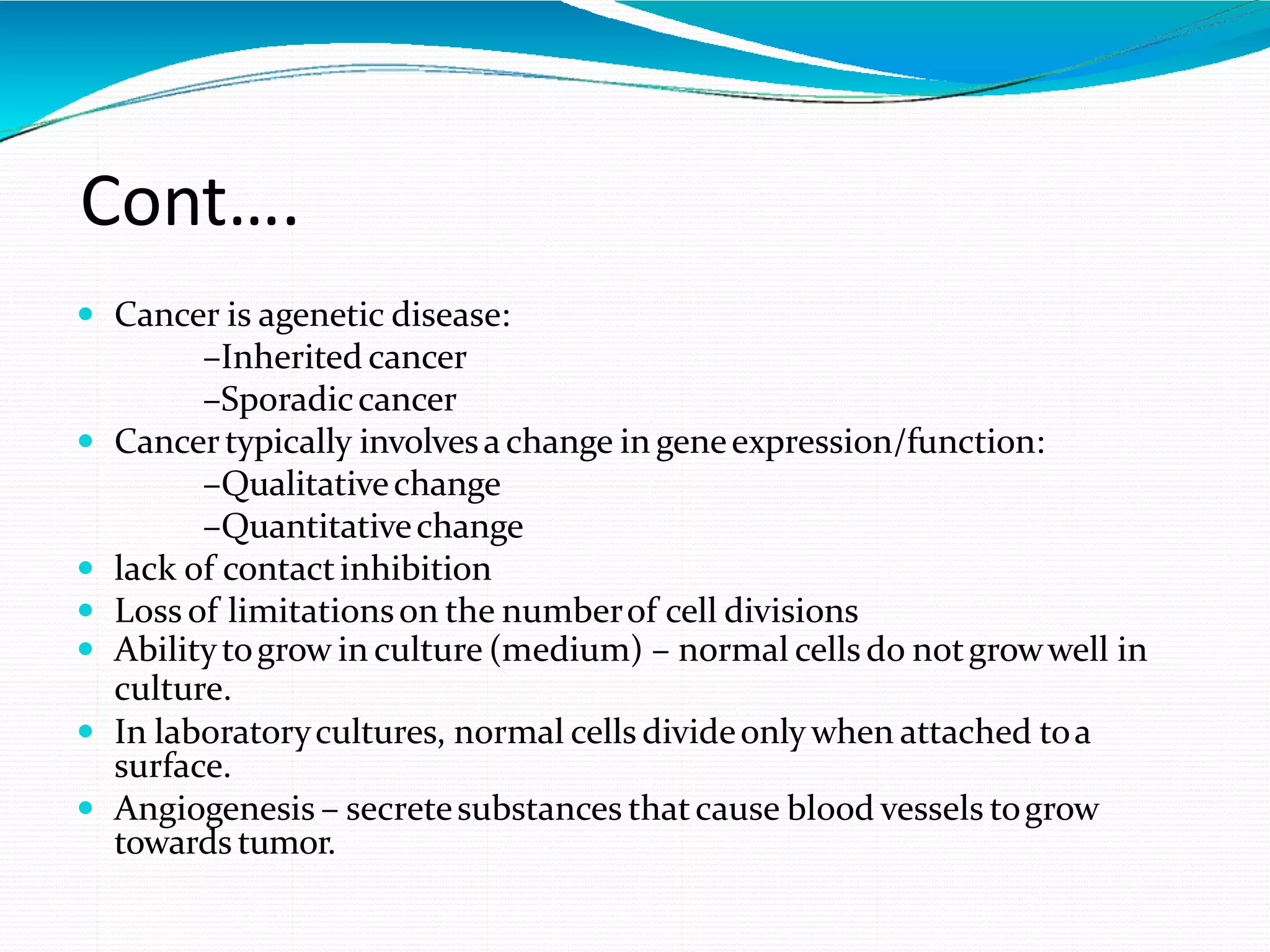 Normal vs cancer -Pooja Murkar | PPT