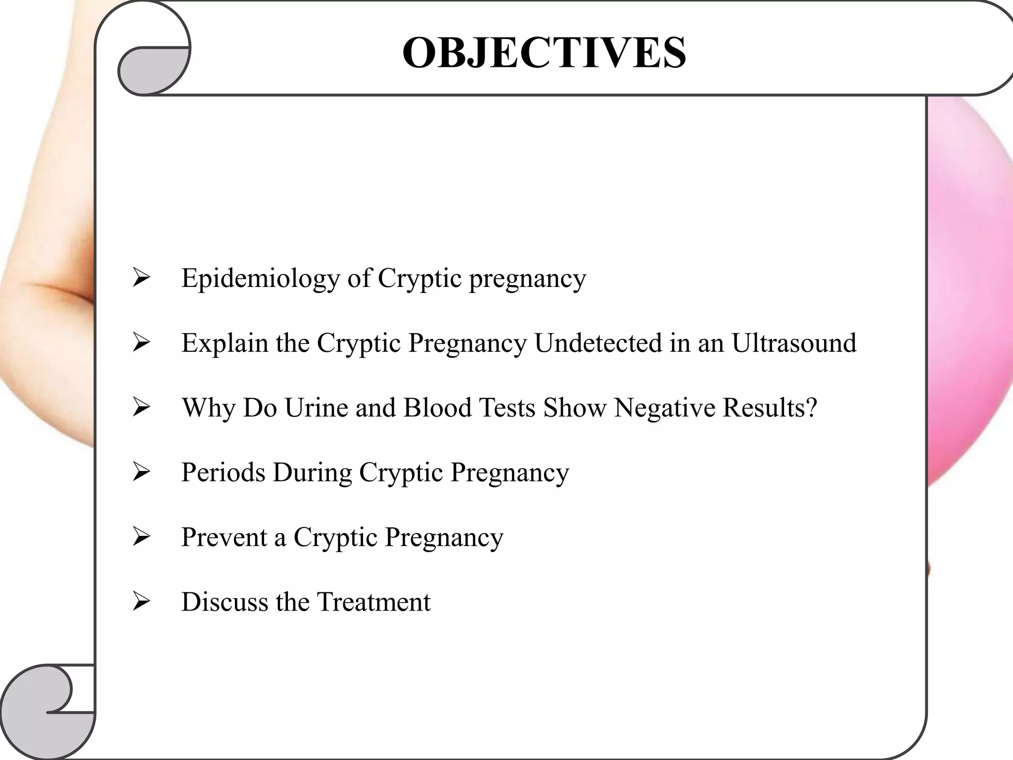 Normal vs cryptic pregnancy Noaman Ali study | PPTX
