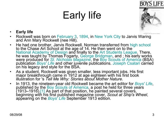 Norman Rockwell Wikipedia No Pictures | PPT