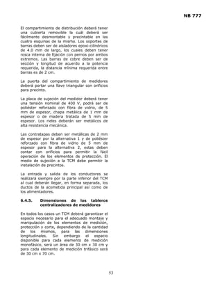 Norma NB 777 Instalaciones Electricas | PDF