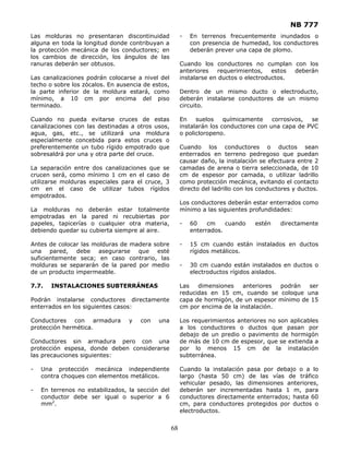 Norma NB 777 Instalaciones Electricas | PDF