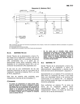 Norma NB 777 Instalaciones Electricas | PDF