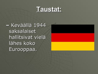 Normandian maihinnousu | PPT