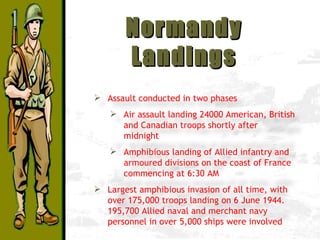 Battle of Normandy WWII | PPT
