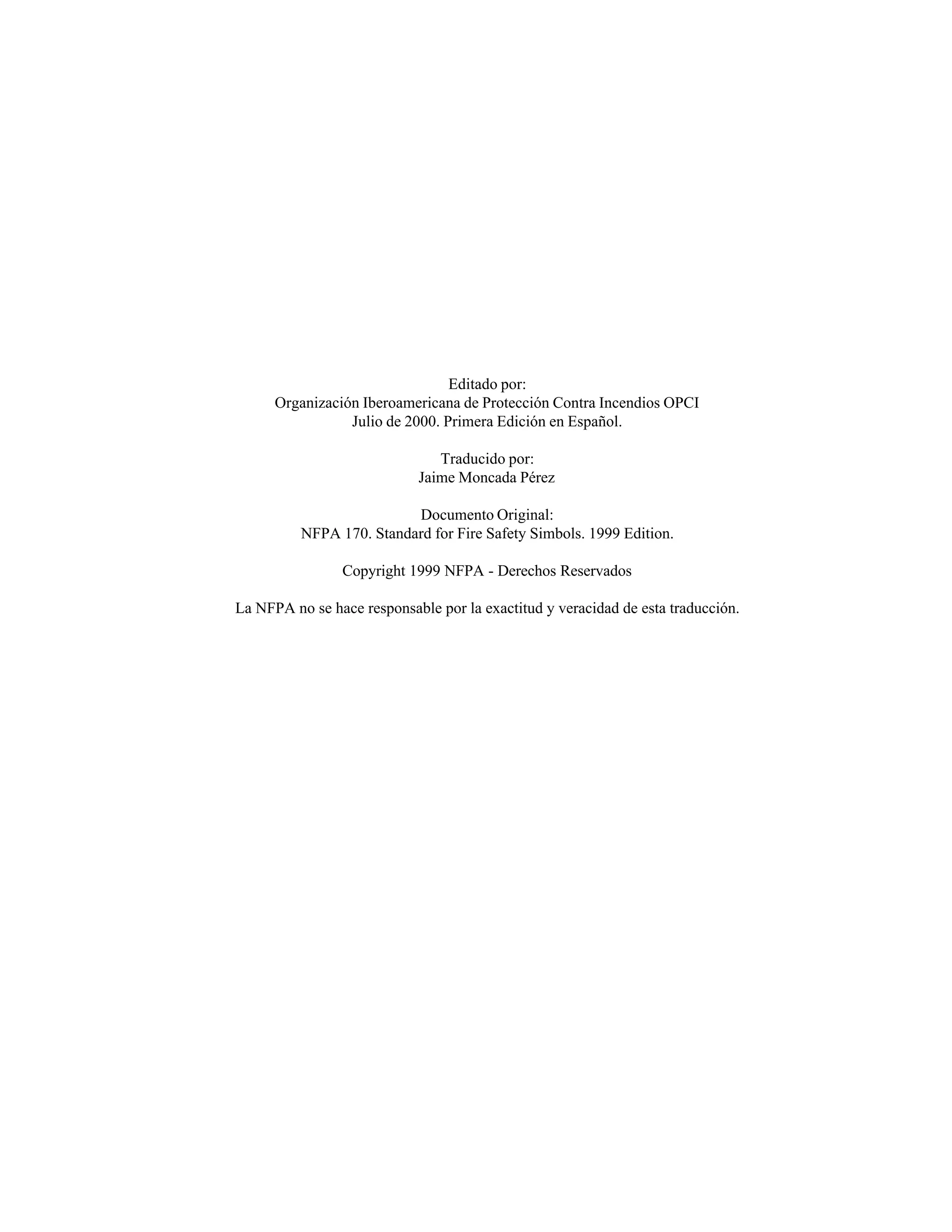 Norma nfpa 170 simbolos de seguridad contra fuegos | PDF